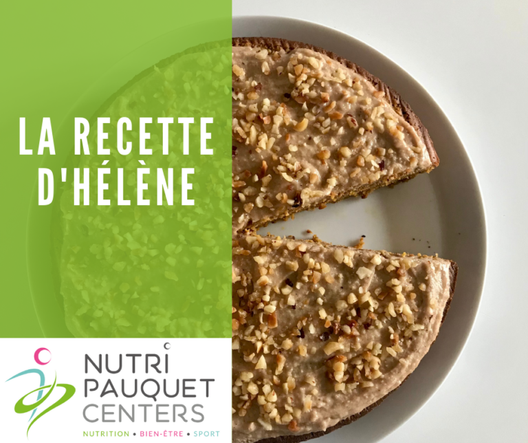Moelleux aux noisettes - Nutri Pauquet Centers
