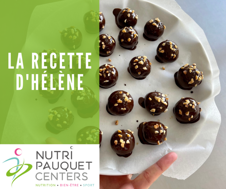 Pralines au massepain de noisettes à IG bas - Nutri Pauquet Centers
